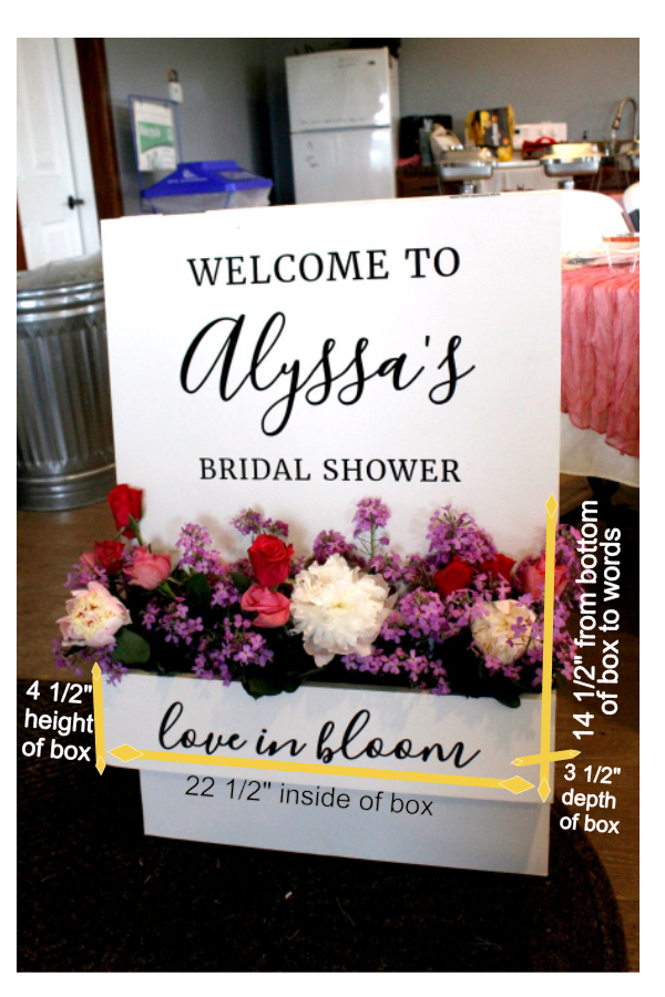 Custom Event Welcome Sign Rental – AbbyKate Home